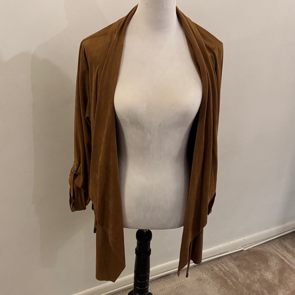 torrid | Jackets & Coats | Torrid Tan Open Front Cardigan | Poshmark